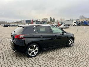 Black Peugeot 308 2019 in Taurage, with an engine capacity of 1.50 L and mileage of 125 thousand km for 9200 €, photo 7 on AUTOMOTO.COM.LV