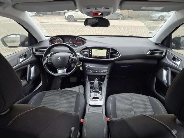 Black Peugeot 308 2019 in Taurage, with an engine capacity of 1.50 L and mileage of 210 thousand km for 7200 €, photo 8 on AUTOMOTO.COM.LV