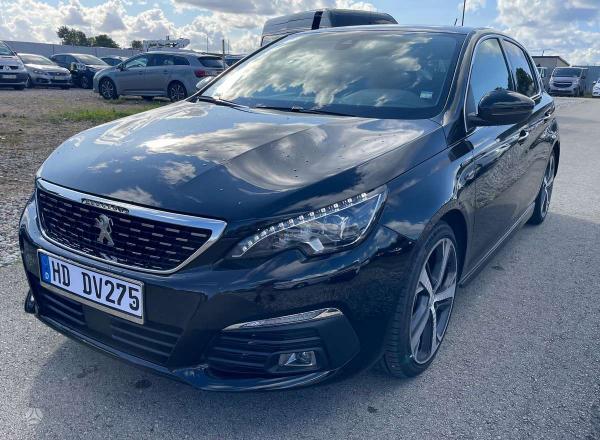 Melns Peugeot 308 2019 Tauragė, ar dzinēja tilpumu 1.20 L un nobraukumu 113 tūkst. km par 5200 €, foto 2 vietnē AUTOMOTO.COM.LV