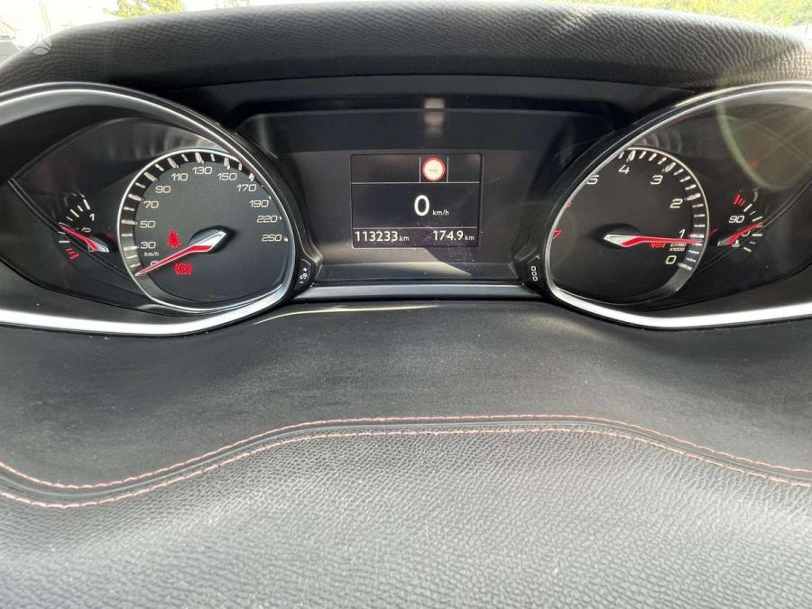 Черный Пежо 308 2019 в Таураге, объемом двигателя 1.20 л и пробегом 113 тыс. км за 5200 €, фото 26 на AUTOMOTO.COM.LV