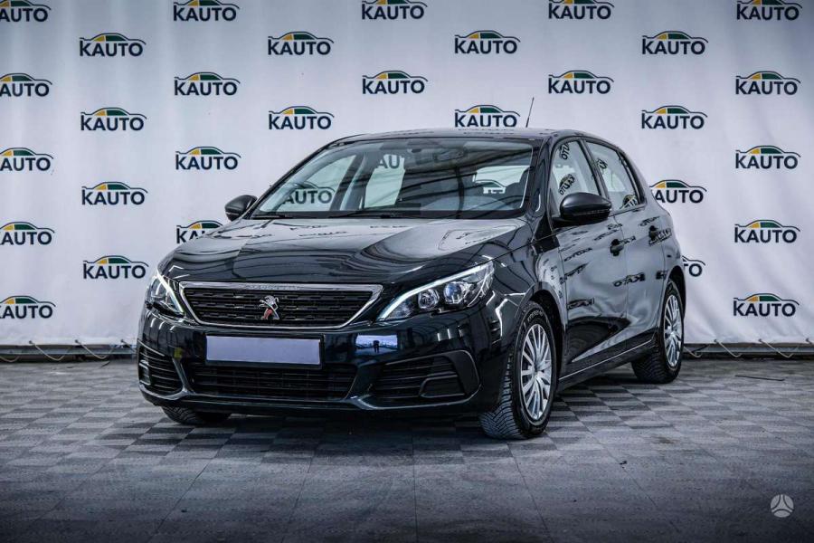 Melns Peugeot 308 2019 Kauņa, ar dzinēja tilpumu 1.20 L un nobraukumu 150 tūkst. km par 5900 €, foto 1 vietnē AUTOMOTO.COM.LV