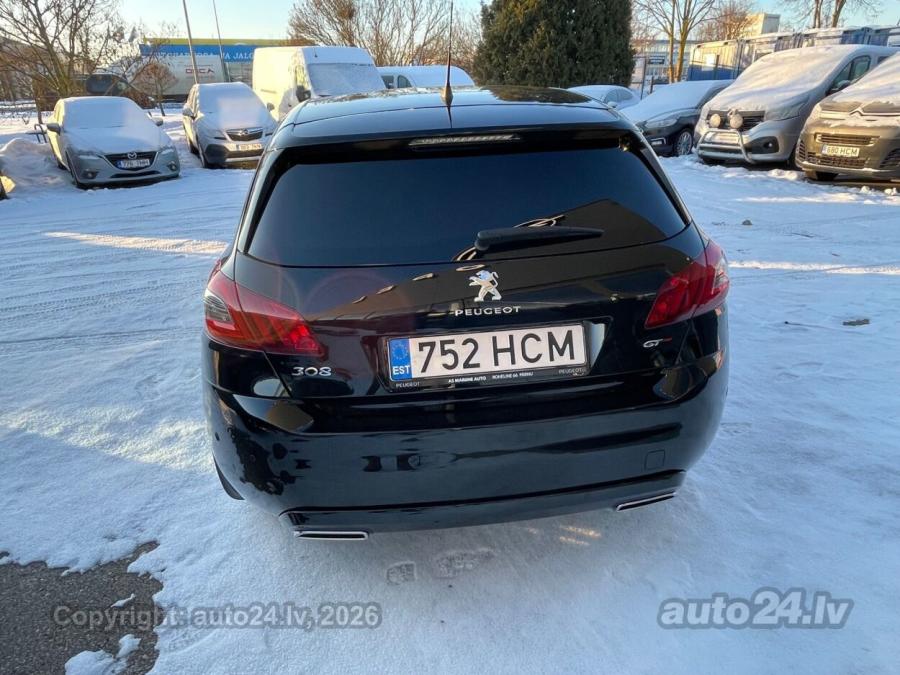 Melns Peugeot 308 2021 Tartu, ar dzinēja tilpumu 1.20 L un nobraukumu 43 tūkst. km par 15990 €, foto 6 vietnē AUTOMOTO.COM.LV