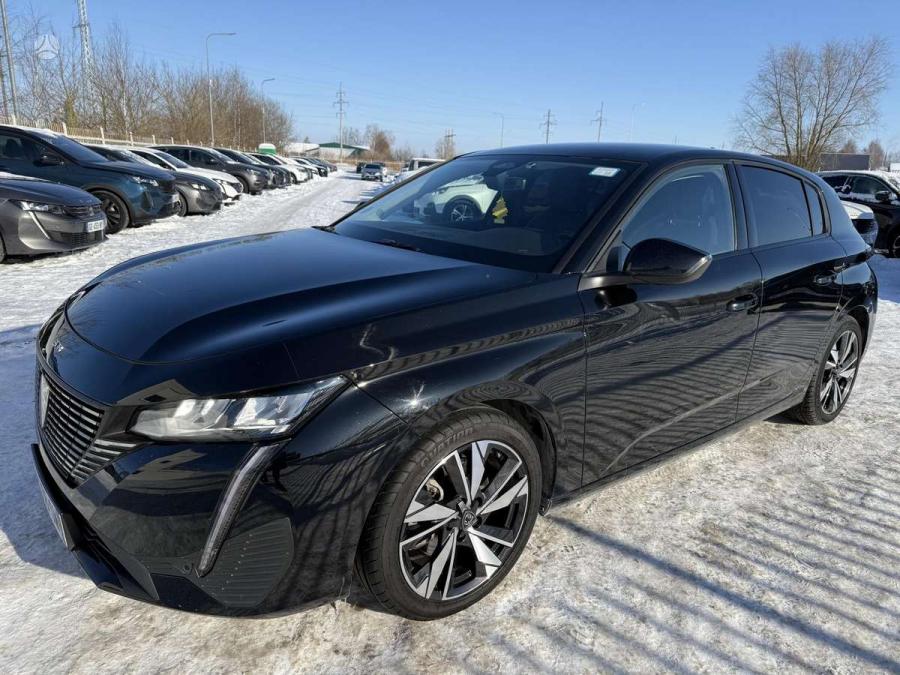 Black Peugeot 308 2022 in Marijampole, with an engine capacity of 1.50 L and mileage of 165 thousand km for 12699 €, photo 1 on AUTOMOTO.COM.LV