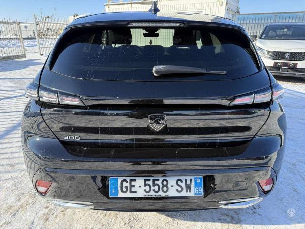 Black Peugeot 308 2022 in Marijampole, with an engine capacity of 1.50 L and mileage of 165 thousand km for 12699 €, photo 6 on AUTOMOTO.COM.LV