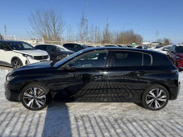 Black Peugeot 308 2022 in Marijampole, with an engine capacity of 1.50 L and mileage of 165 thousand km for 12699 €, photo 8 on AUTOMOTO.COM.LV