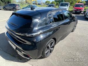 Black Peugeot 308 2022 in Tartu, with an engine capacity of 1.20 L and mileage of 58 thousand km for 19990 €, photo 9 on AUTOMOTO.COM.LV