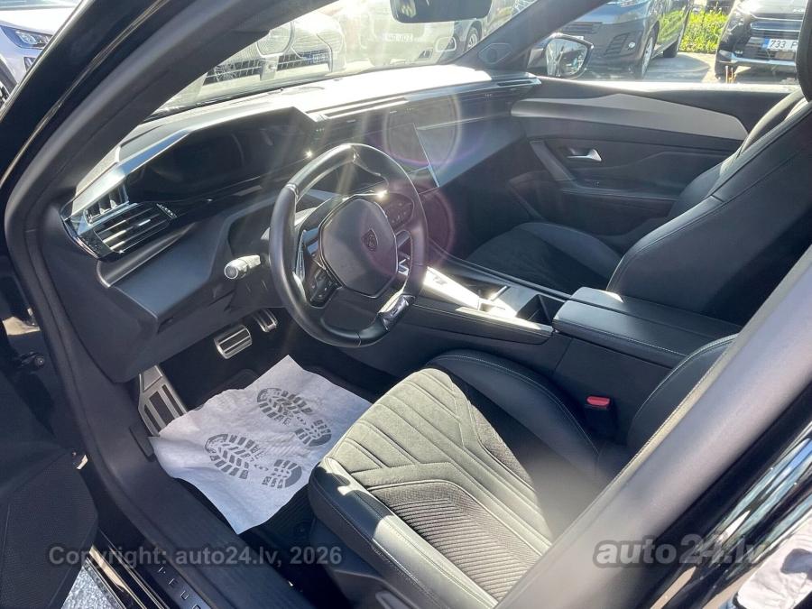 Black Peugeot 308 2022 in Tartu, with an engine capacity of 1.20 L and mileage of 58 thousand km for 19990 €, photo 11 on AUTOMOTO.COM.LV