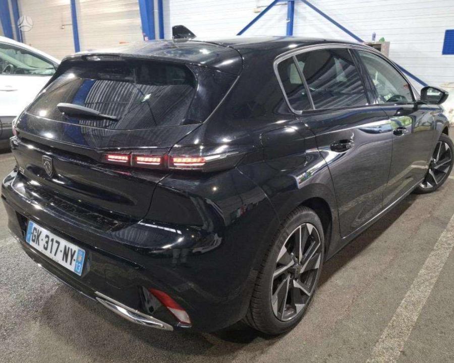 Melns Peugeot 308 2022 Viļņa, ar dzinēja tilpumu 1.20 L un nobraukumu 159 tūkst. km par 12099 €, foto 3 vietnē AUTOMOTO.COM.LV