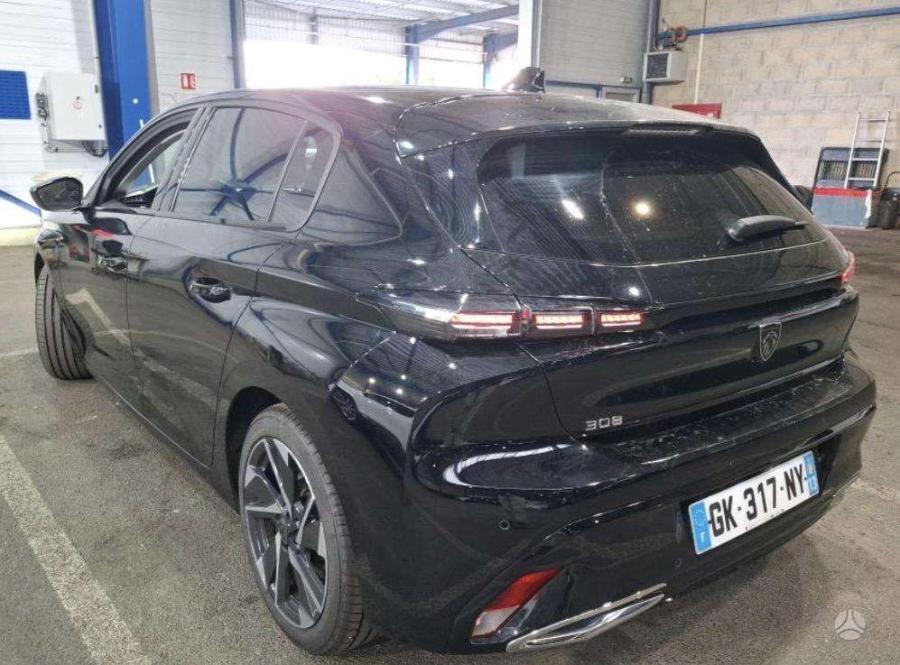 Melns Peugeot 308 2022 Viļņa, ar dzinēja tilpumu 1.20 L un nobraukumu 159 tūkst. km par 12099 €, foto 5 vietnē AUTOMOTO.COM.LV