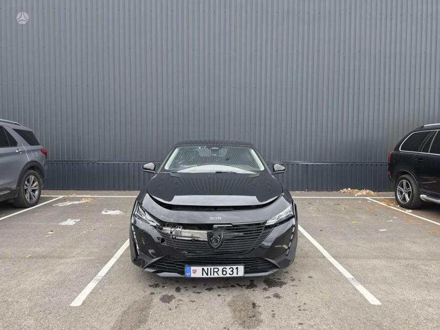 Melns Peugeot 308 2022 Kauņa, ar dzinēja tilpumu 1.20 L un nobraukumu 183 tūkst. km par 6400 €, foto 8 vietnē AUTOMOTO.COM.LV
