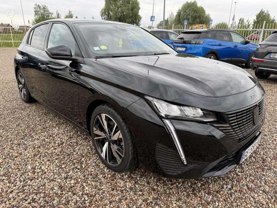 Black Peugeot 308 2022 in Marijampole, with an engine capacity of 1.50 L and mileage of 165 thousand km for 12336 €, photo 4 on AUTOMOTO.COM.LV