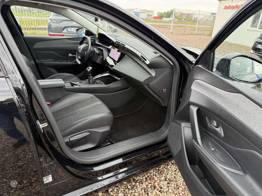 Black Peugeot 308 2022 in Marijampole, with an engine capacity of 1.50 L and mileage of 165 thousand km for 12336 €, photo 16 on AUTOMOTO.COM.LV