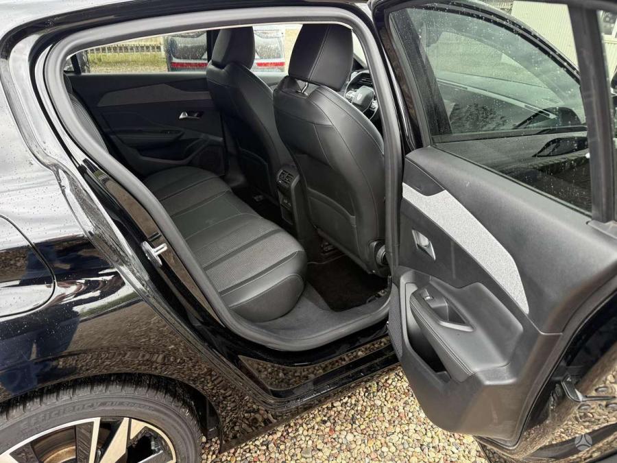 Black Peugeot 308 2022 in Marijampole, with an engine capacity of 1.50 L and mileage of 165 thousand km for 12336 €, photo 21 on AUTOMOTO.COM.LV