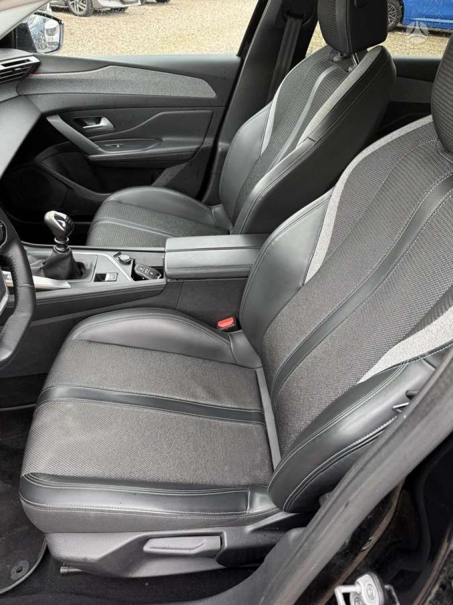 Black Peugeot 308 2022 in Marijampole, with an engine capacity of 1.50 L and mileage of 165 thousand km for 12336 €, photo 26 on AUTOMOTO.COM.LV