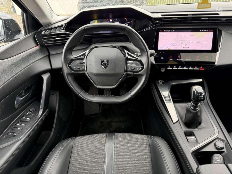 Black Peugeot 308 2022 in Marijampole, with an engine capacity of 1.50 L and mileage of 165 thousand km for 12336 €, photo 30 on AUTOMOTO.COM.LV