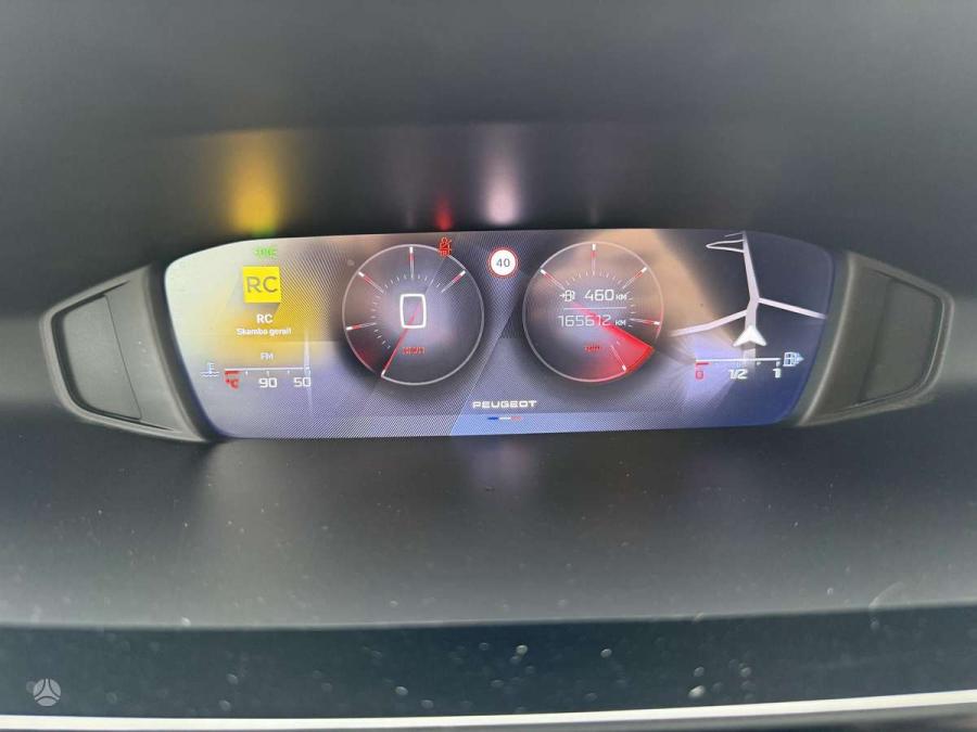 Black Peugeot 308 2022 in Marijampole, with an engine capacity of 1.50 L and mileage of 165 thousand km for 12336 €, photo 33 on AUTOMOTO.COM.LV