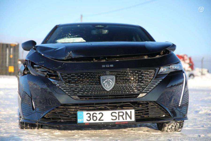 Melns Peugeot 308 2023 Tallina, ar dzinēja tilpumu 1.20 L un nobraukumu 49 tūkst. km par 6700 €, foto 2 vietnē AUTOMOTO.COM.LV