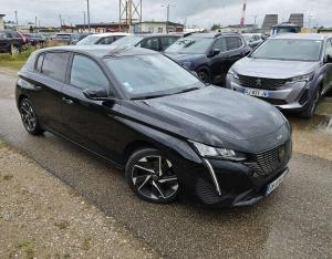 Melns Peugeot 308 2023 Viļņa, ar dzinēja tilpumu 1.20 L un nobraukumu 123 tūkst. km par 12705 €, foto  vietnē AUTOMOTO.COM.LV