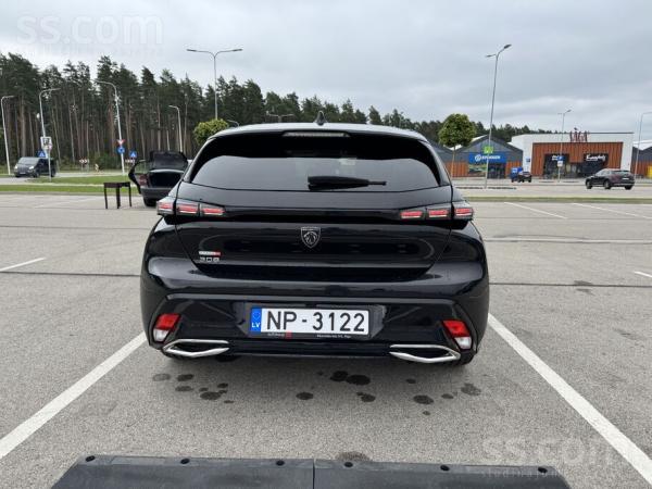 Melns Peugeot 308 2023 Rīga, ar dzinēja tilpumu 1.20 L un nobraukumu 19 tūkst. km par 19580 €, foto 3 vietnē AUTOMOTO.COM.LV