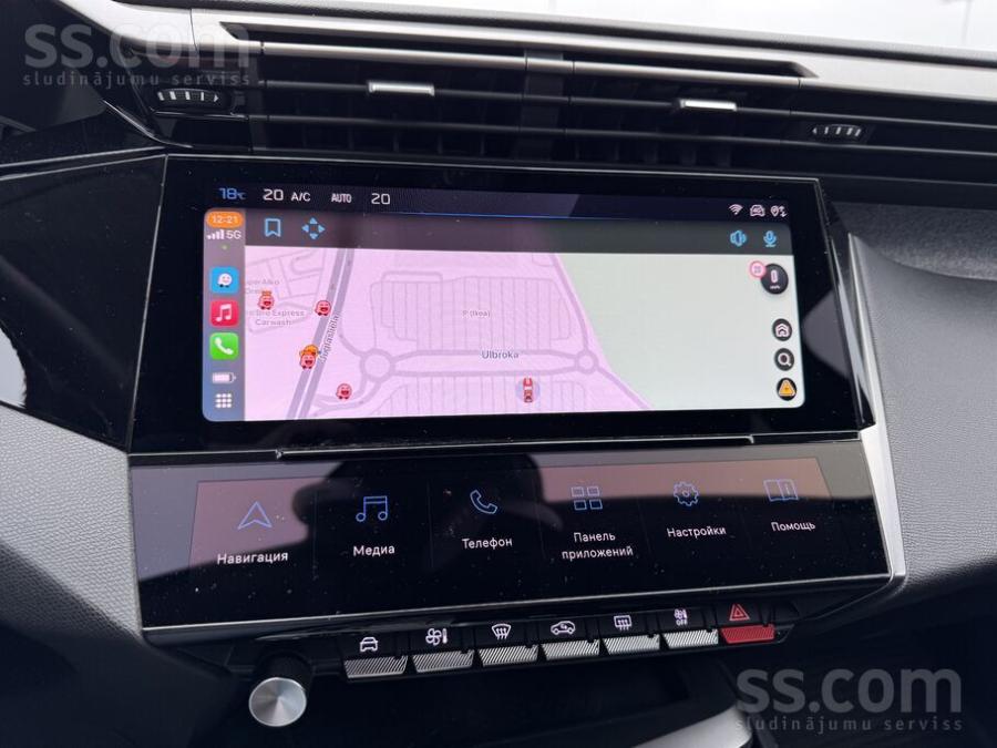 Melns Peugeot 308 2023 Rīga, ar dzinēja tilpumu 1.20 L un nobraukumu 19 tūkst. km par 19580 €, foto 10 vietnē AUTOMOTO.COM.LV