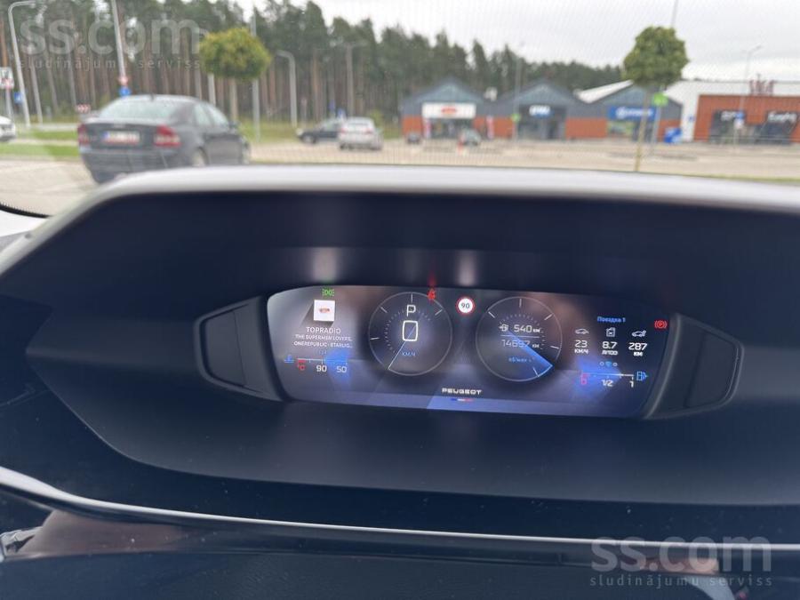Melns Peugeot 308 2023 Rīga, ar dzinēja tilpumu 1.20 L un nobraukumu 19 tūkst. km par 19580 €, foto 12 vietnē AUTOMOTO.COM.LV