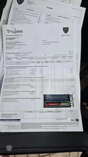Черный Пежо 308 2023 в Таураге, объемом двигателя 1.20 л и пробегом 133 тыс. км за 11979 €, фото 18 на AUTOMOTO.COM.LV