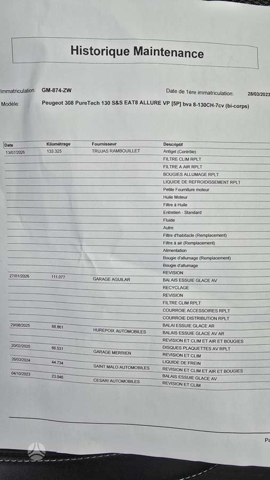 Черный Пежо 308 2023 в Таураге, объемом двигателя 1.20 л и пробегом 133 тыс. км за 11979 €, фото 19 на AUTOMOTO.COM.LV