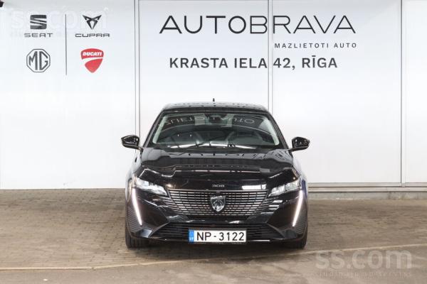 Peugeot 308 2023 Rīga vietnē Melns Peugeot 308 2023 Rīga, ar dzinēja tilpumu 1.20 L un nobraukumu 23 tūkst. km par 18490 €, foto 3 vietnē AUTOMOTO.COM.LV