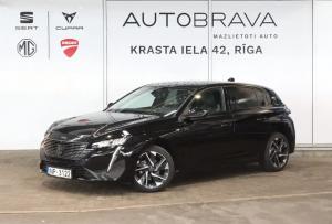 Melns Peugeot 308 2023 Rīga, ar dzinēja tilpumu 1.20 L un nobraukumu 23 tūkst. km par 18490 €, foto  vietnē AUTOMOTO.COM.LV
