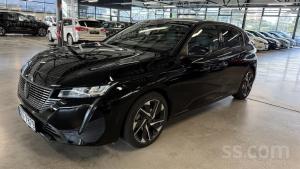 Black Peugeot 308 2024 in Riga, with an engine capacity of 1.20 L and mileage of 42 thousand km for 23500 €, photo  on AUTOMOTO.COM.LV