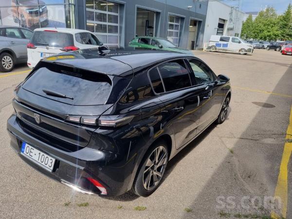 Black Peugeot 308 2025 in Riga, with an engine capacity of 1.50 L and mileage of 35 thousand km for 22600 €, photo 3 on AUTOMOTO.COM.LV