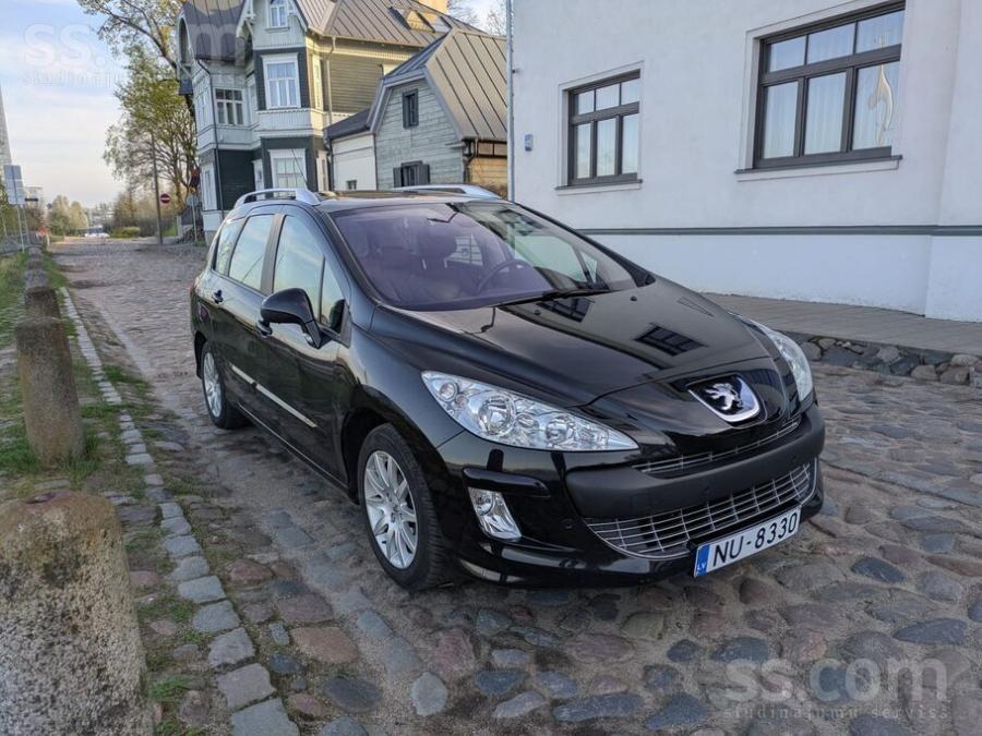 Melns Peugeot 308 2009 Rīga, ar dzinēja tilpumu 1.60 L un nobraukumu 135 tūkst. km par 4800 €, foto 1 vietnē AUTOMOTO.COM.LV
