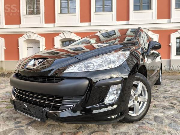Black Peugeot 308 2009 in Jelgava, with an engine capacity of 1.60 L and mileage of 164 thousand km for 3350 €, photo 1 on AUTOMOTO.COM.LV
