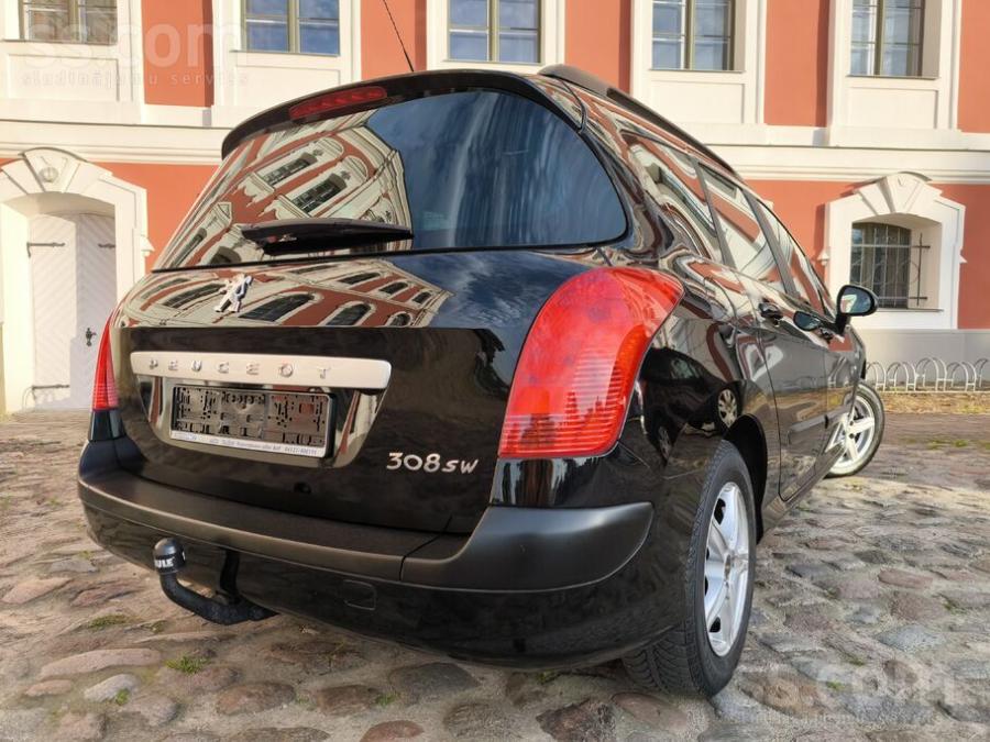 Черный Пежо 308 2009 в Елгава, объемом двигателя 1.60 л и пробегом 164 тыс. км за 3350 €, фото 9 на AUTOMOTO.COM.LV