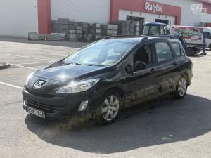 Black Peugeot 308 2009 in Siauliai, with an engine capacity of 1.60 L and mileage of 379 thousand km for 888 €, photo  on AUTOMOTO.COM.LV