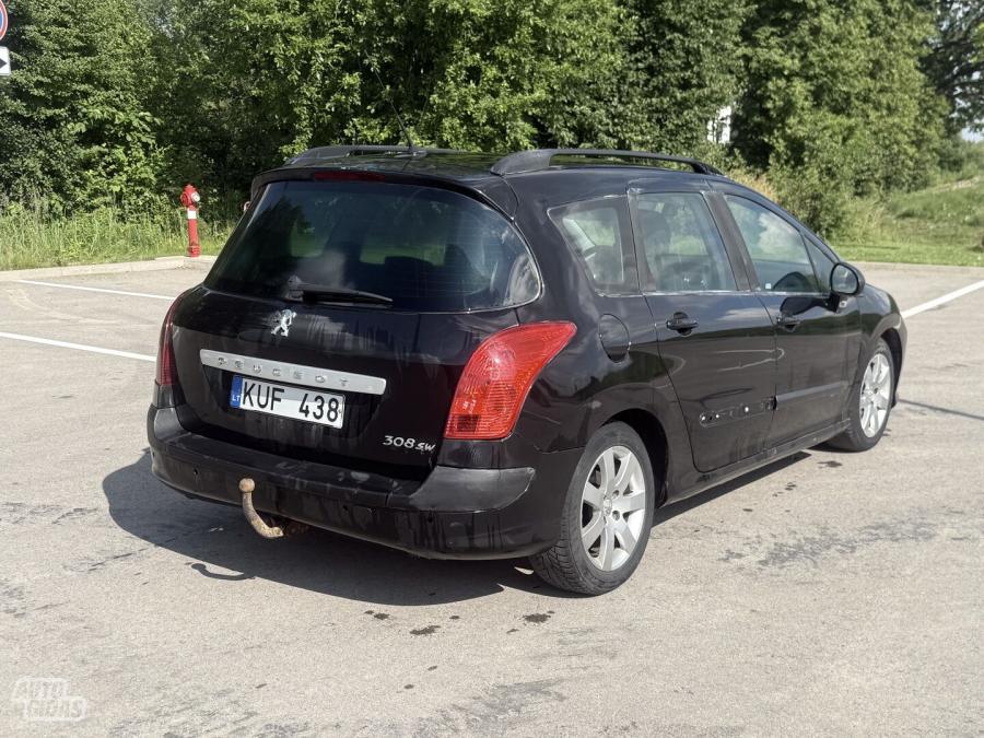 Черный Пежо 308 2009 в Шяуляй, объемом двигателя 1.60 л и пробегом 379 тыс. км за 888 €, фото 5 на AUTOMOTO.COM.LV