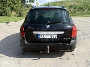 Черный Пежо 308 2009 в Шяуляй, объемом двигателя 1.60 л и пробегом 379 тыс. км за 888 €, фото 6 на AUTOMOTO.COM.LV