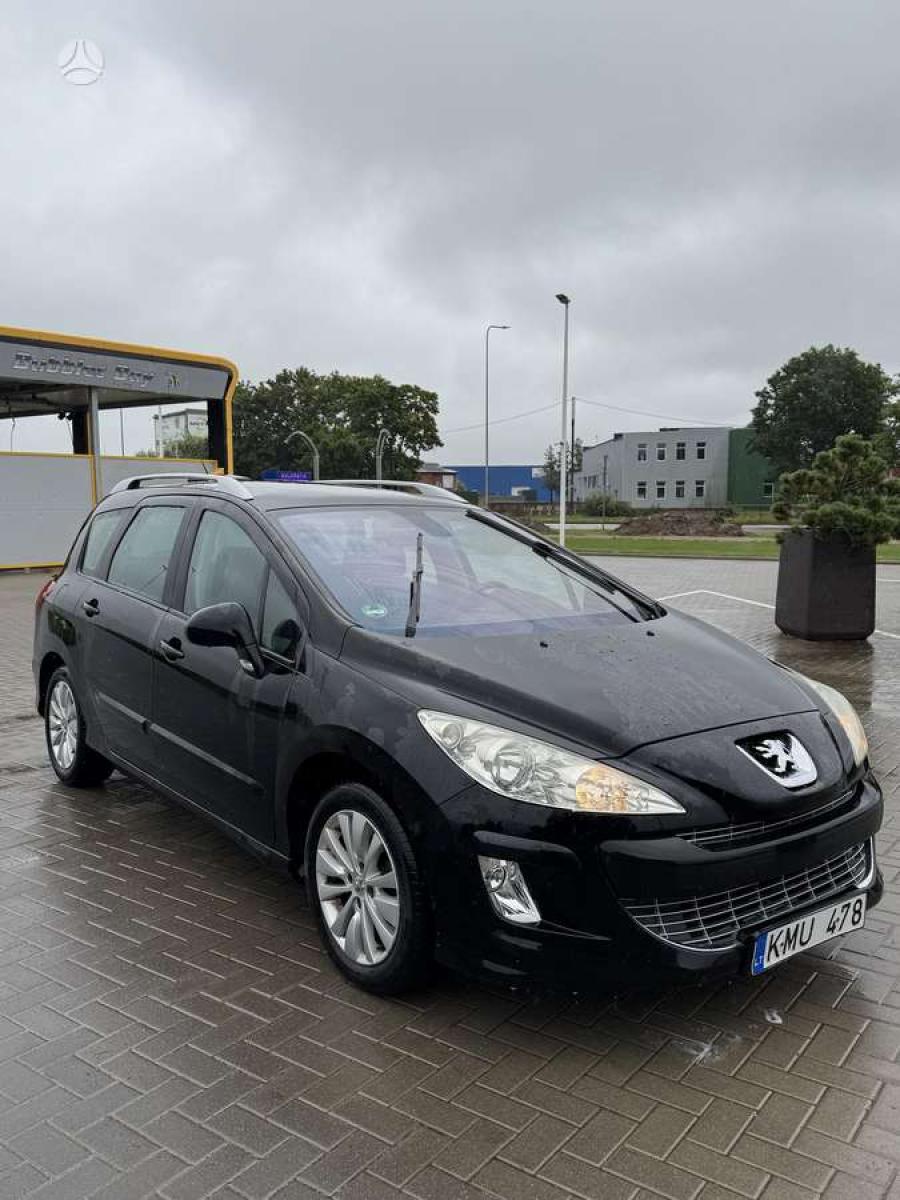 Melns Peugeot 308 2009 Tauragė, ar dzinēja tilpumu 1.56 L un nobraukumu 320 tūkst. km par 1680 €, foto 3 vietnē AUTOMOTO.COM.LV