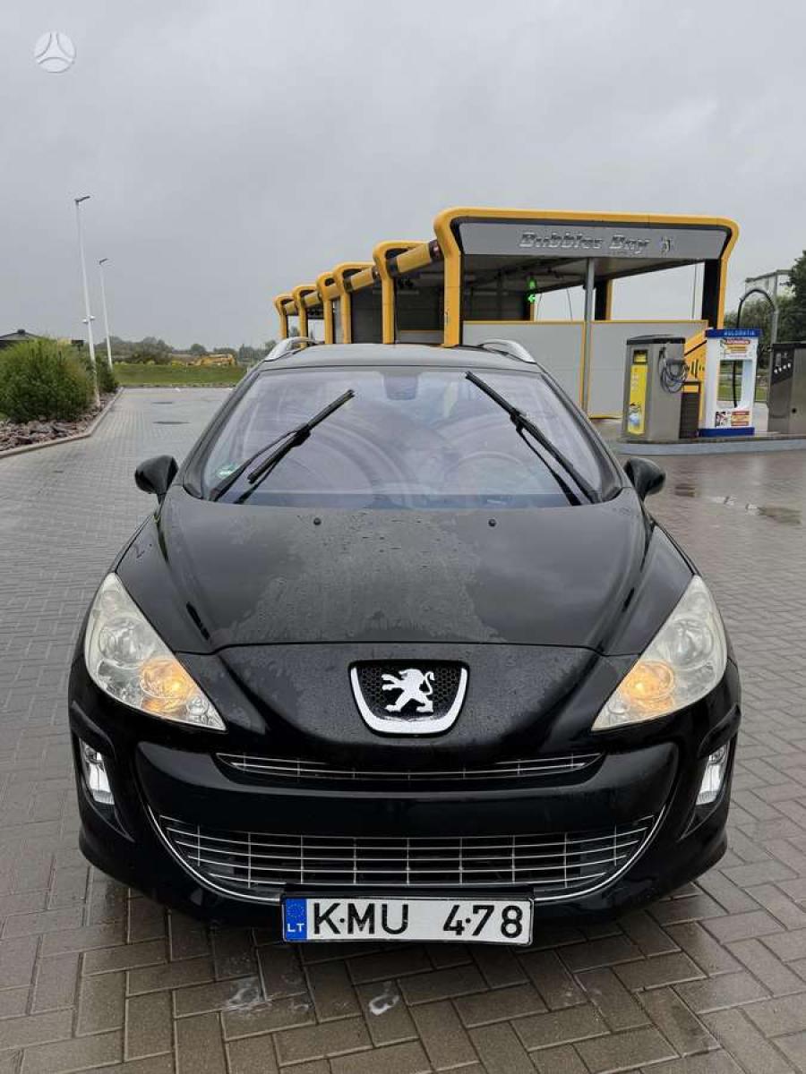Melns Peugeot 308 2009 Tauragė, ar dzinēja tilpumu 1.56 L un nobraukumu 320 tūkst. km par 1680 €, foto 7 vietnē AUTOMOTO.COM.LV