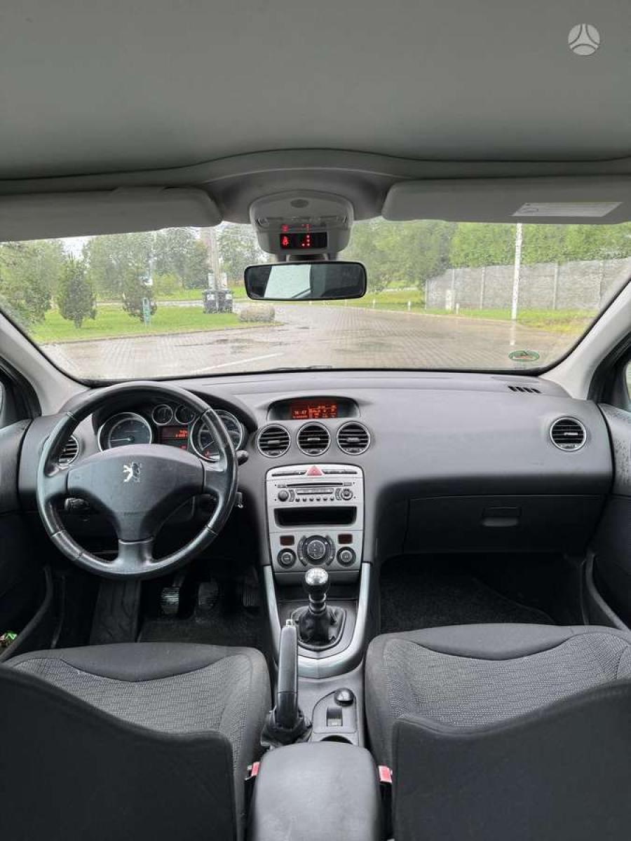 Melns Peugeot 308 2009 Tauragė, ar dzinēja tilpumu 1.56 L un nobraukumu 320 tūkst. km par 1680 €, foto 9 vietnē AUTOMOTO.COM.LV