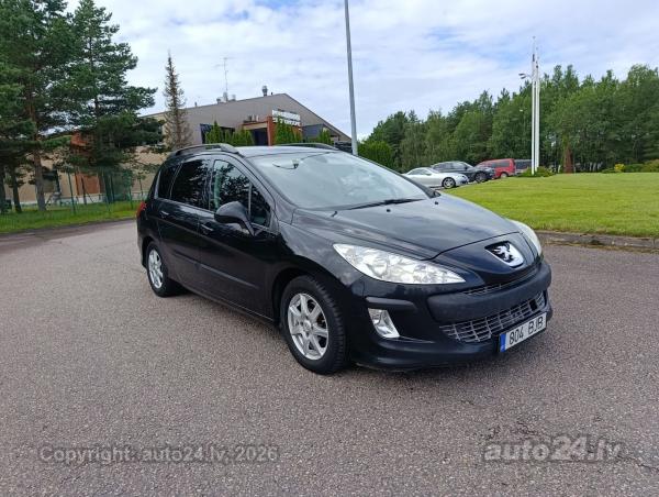 Black Peugeot 308 2010 in Tallinn, with an engine capacity of 1.60 L and mileage of 308 thousand km for 1499 €, photo 2 on AUTOMOTO.COM.LV