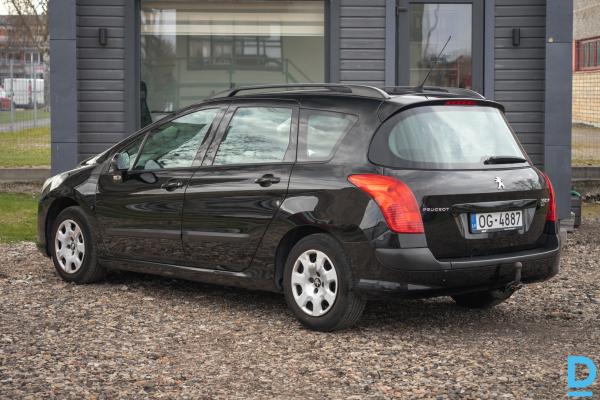 Black Peugeot 308 2012 in Liepaja, with an engine capacity of 1.60 L and mileage of 259 thousand km for 3650 €, photo 3 on AUTOMOTO.COM.LV