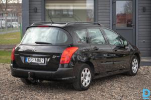 Black Peugeot 308 2012 in Liepaja, with an engine capacity of 1.60 L and mileage of 259 thousand km for 3650 €, photo 5 on AUTOMOTO.COM.LV