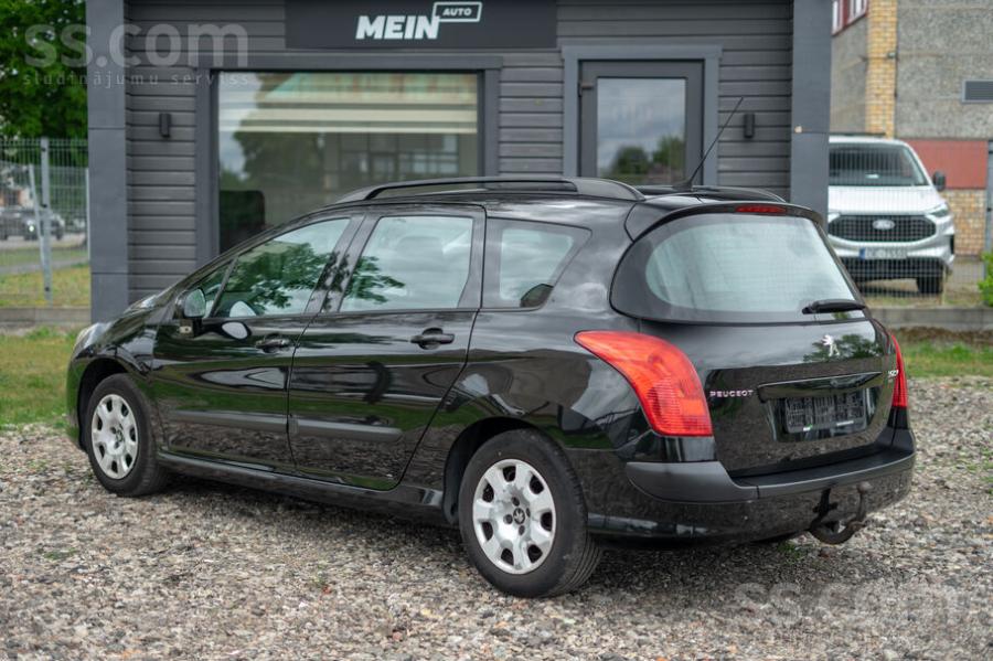 Melns Peugeot 308 2012 Liepāja, ar dzinēja tilpumu 1.60 L un nobraukumu 259 tūkst. km par 3650 €, foto 5 vietnē AUTOMOTO.COM.LV