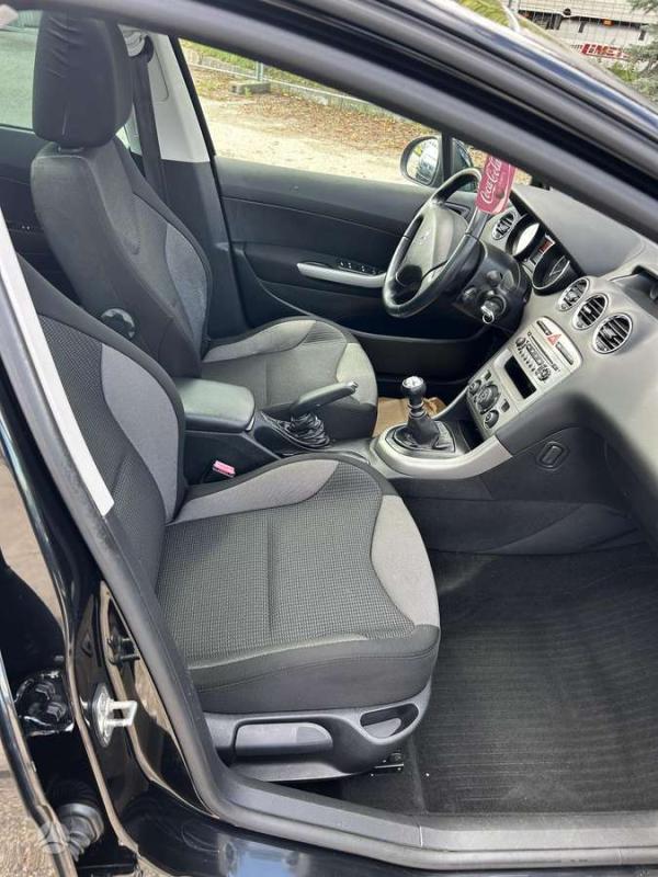 Black Peugeot 308 2012 in Marijampole, with an engine capacity of 1.56 L and mileage of 252 thousand km for 2999 €, photo 10 on AUTOMOTO.COM.LV