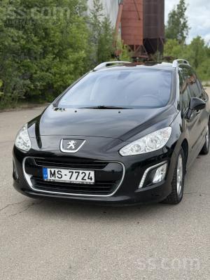 Черный Пежо 308 2012 в Краслава, объемом двигателя 1.90 л и пробегом 280 тыс. км за 2500 €, фото  на AUTOMOTO.COM.LV