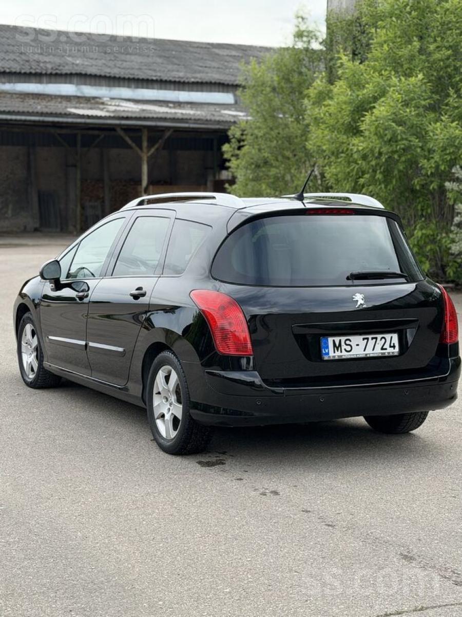 Melns Peugeot 308 2012 Krāslava, ar dzinēja tilpumu 1.90 L un nobraukumu 280 tūkst. km par 2500 €, foto 4 vietnē AUTOMOTO.COM.LV
