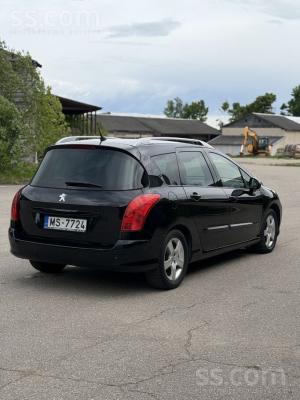 Melns Peugeot 308 2012 Krāslava, ar dzinēja tilpumu 1.90 L un nobraukumu 280 tūkst. km par 2500 €, foto 5 vietnē AUTOMOTO.COM.LV