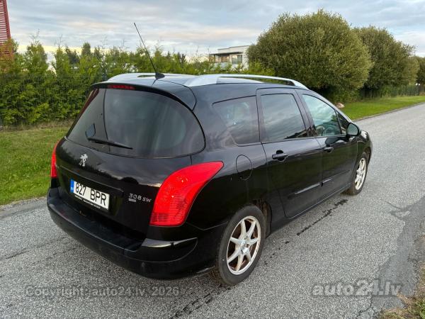 Melns Peugeot 308 2012 Tartu, ar dzinēja tilpumu 1.60 L un nobraukumu 400 tūkst. km par 1999 €, foto 4 vietnē AUTOMOTO.COM.LV
