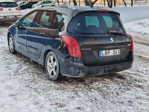 Black Peugeot 308 2013 in Vilnius, with an engine capacity of 2.00 L and mileage of 300 thousand km for 2999 €, photo 4 on AUTOMOTO.COM.LV